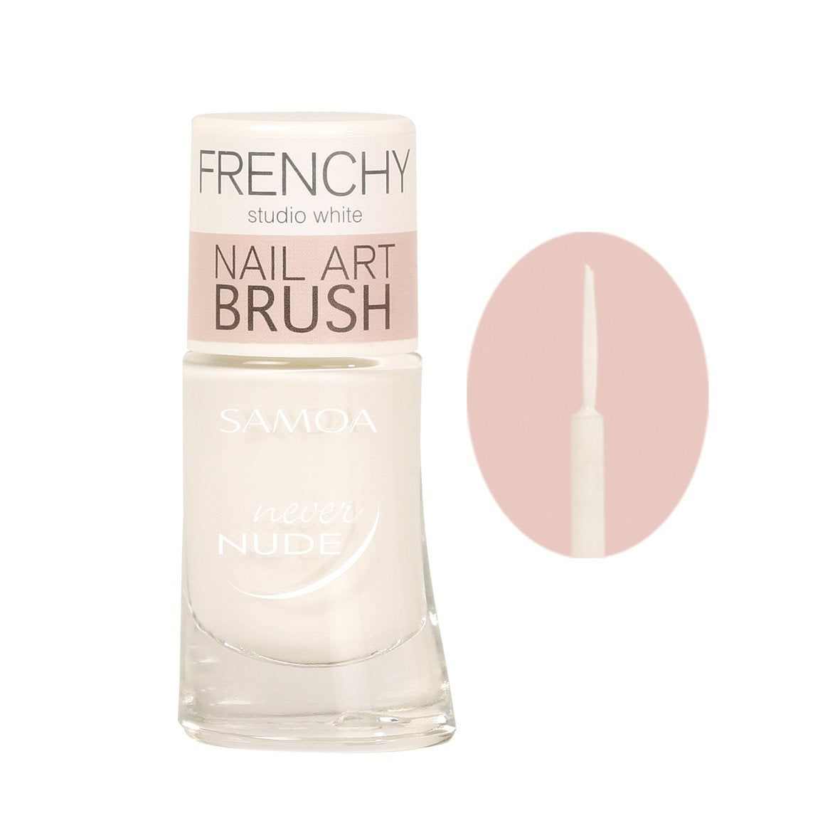 Samoa Frenchy Studio White - Nail Art Brush Nail Polish | Nail Polish ...